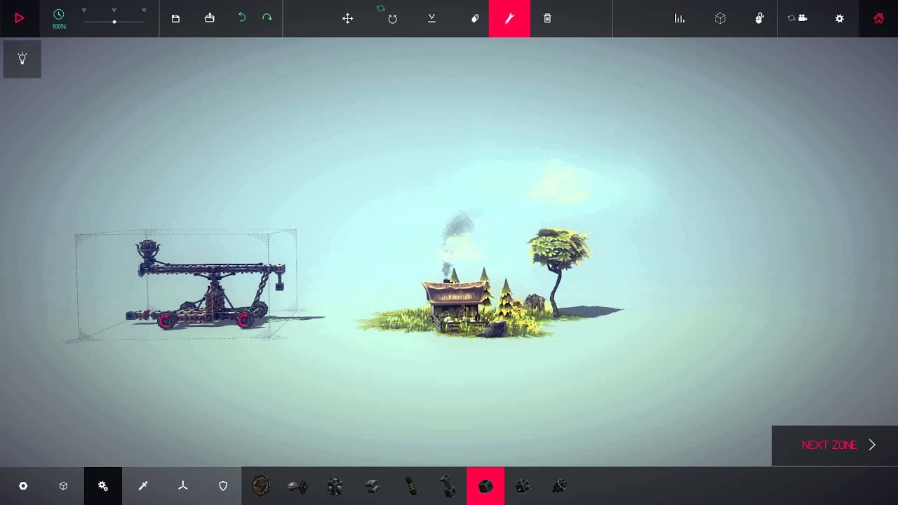 DdCno1Plays: Besiege - How to adjust the Trajectory of Catapult ...