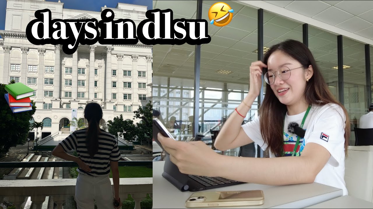 REALISTIC WEEK IN DLSU! dlsu job fair, finals preparation, uni vlog | Reese Kaw - YouTube