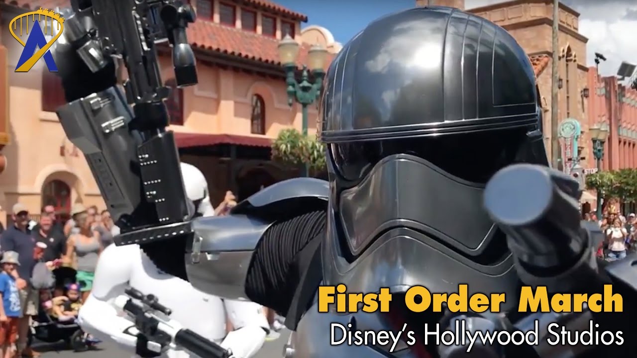Star Wars March of the First Order at Disney's Hollywood Studios with ...