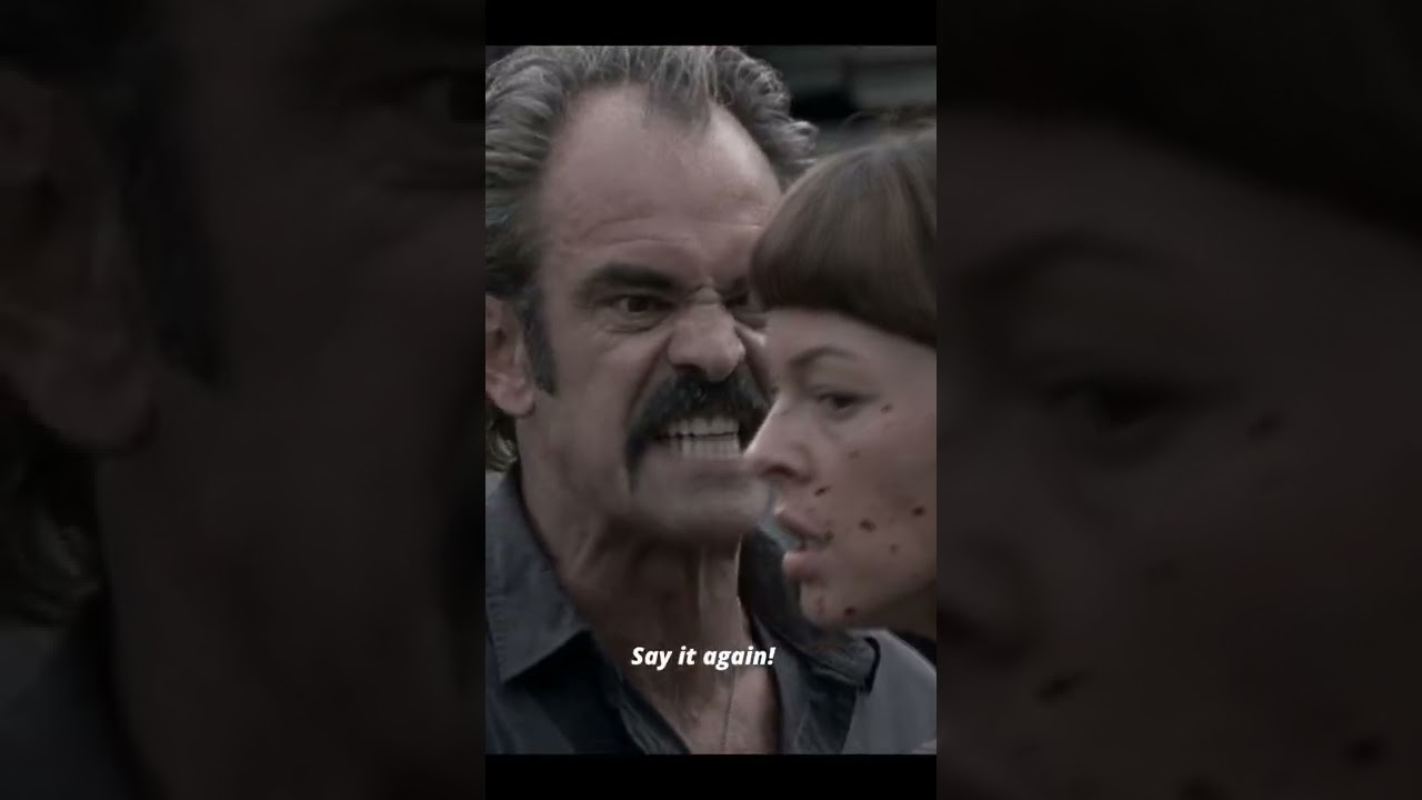 TWD Simon attacks the Scavengers #shorts - YouTube