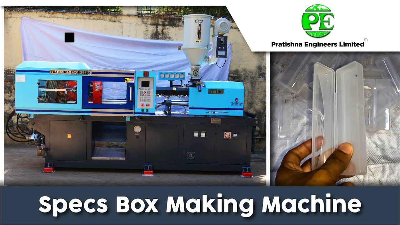Specs box Making Machine - Pratishna Engineers - YouTube