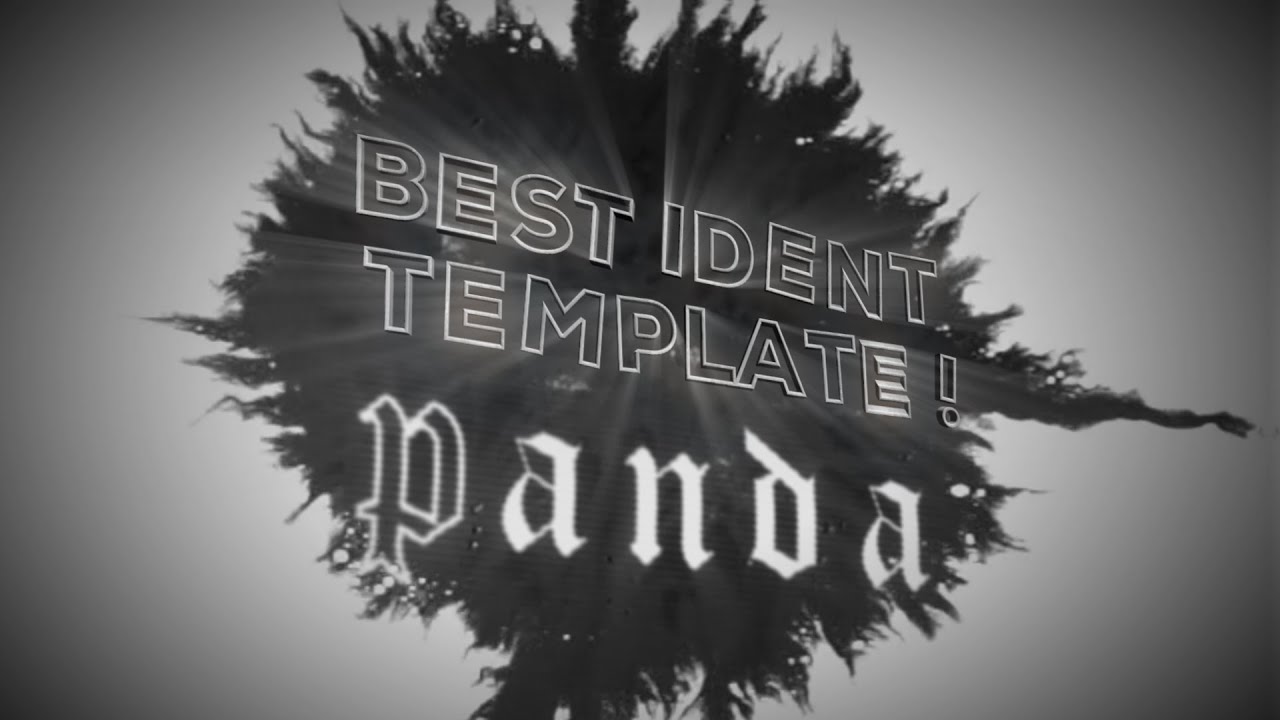 BEST IDENT LIKE ROSEN ( FREE TEMPLATE ) 👻🔥 - YouTube