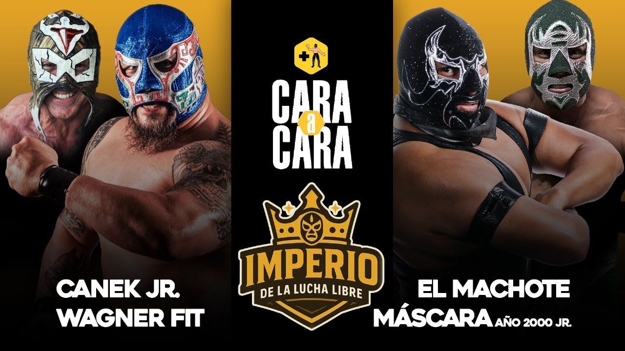 CARA A CARA🔴| Canek Jr. y Wagner FIT vs Máscara Año 2000 Jr. y El ...
