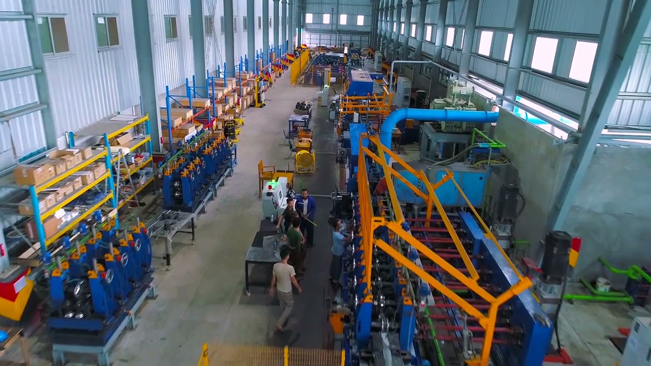 Mansa Iron & Steel (Mega Steel) Factory Tour - YouTube