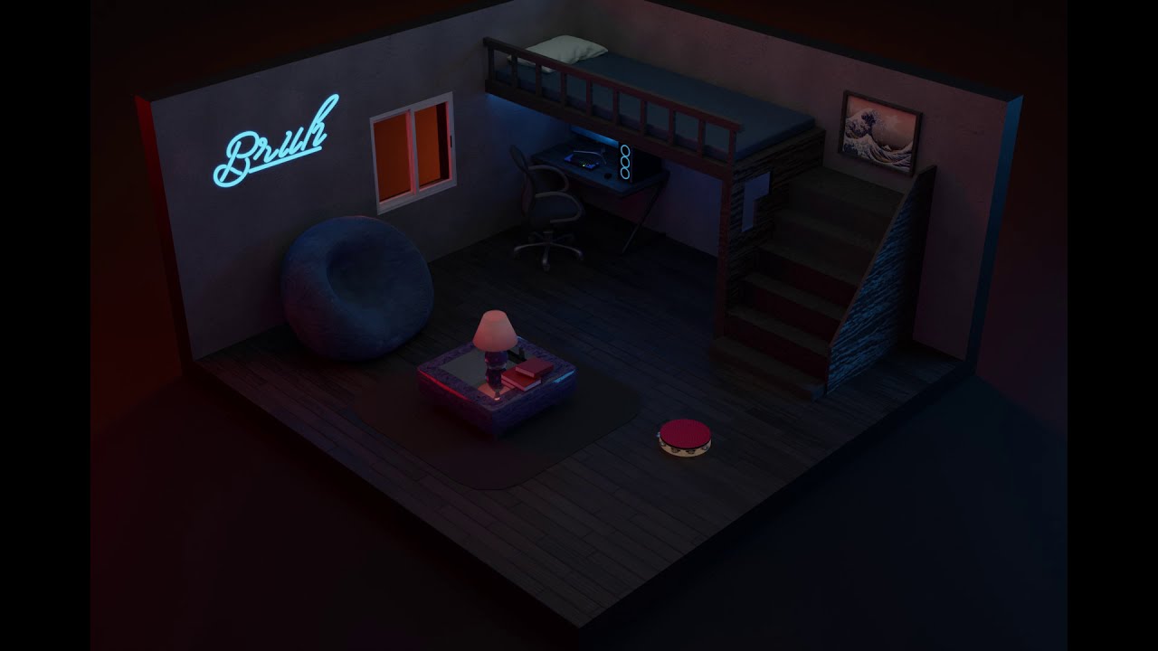 How to make an Isometric Scene in Blender 2.9 | 4 minutes - YouTube