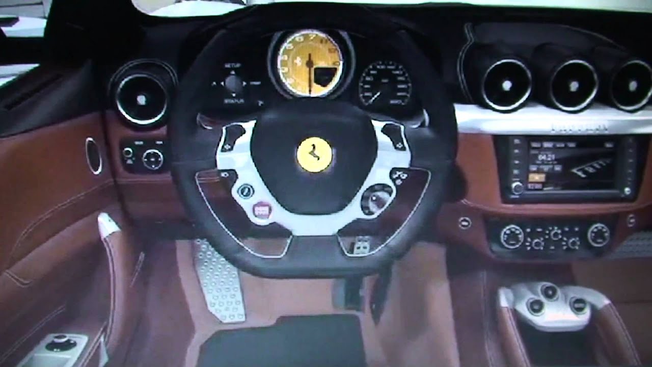 Ferrari FF inside view.MTS - YouTube