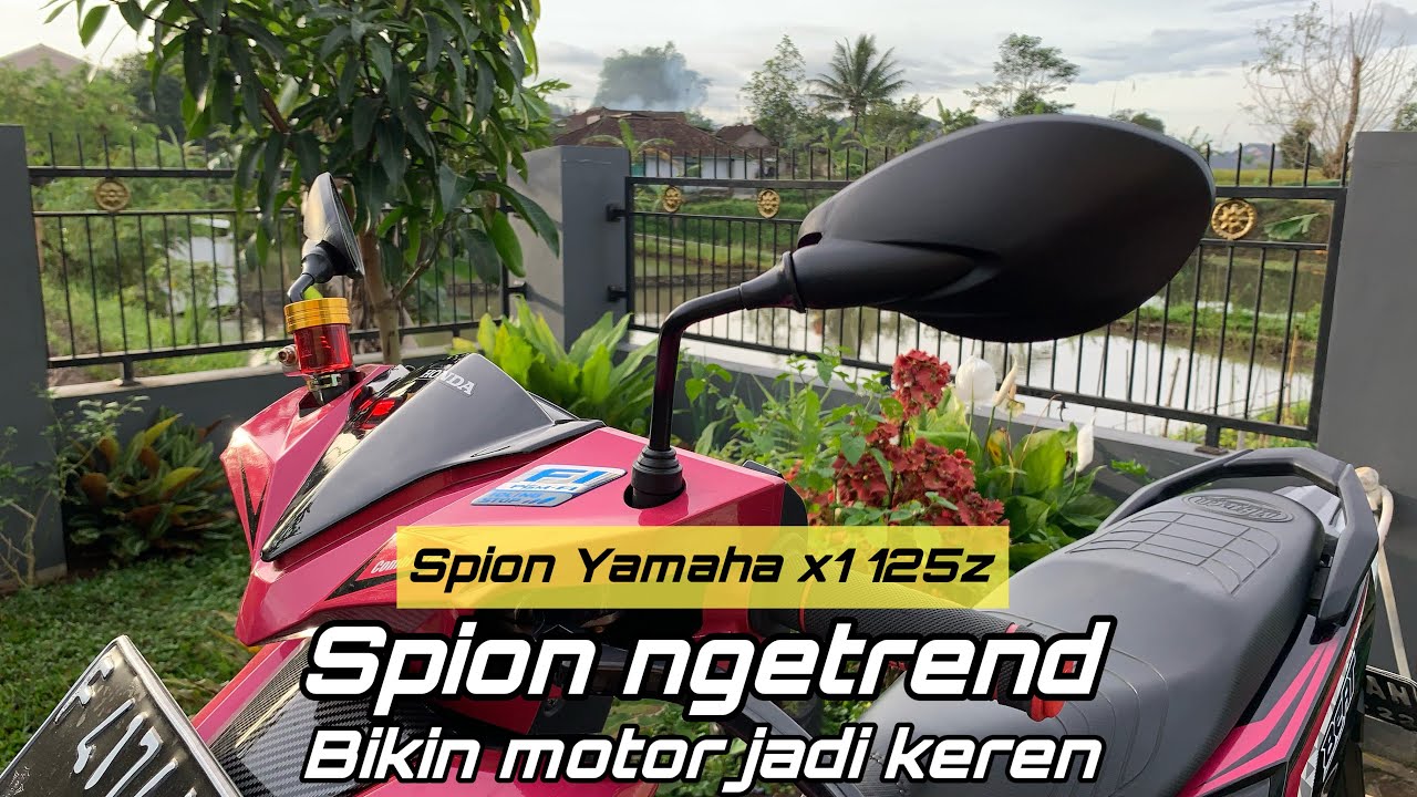 Pasang spion Yamaha x1 125z di beat esp - YouTube
