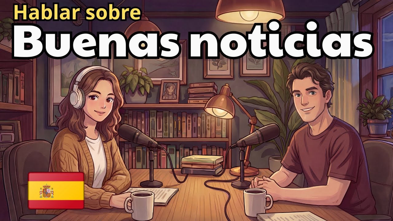 How to Share Good News in Spanish | Spanish Conversation Practice - YouTube