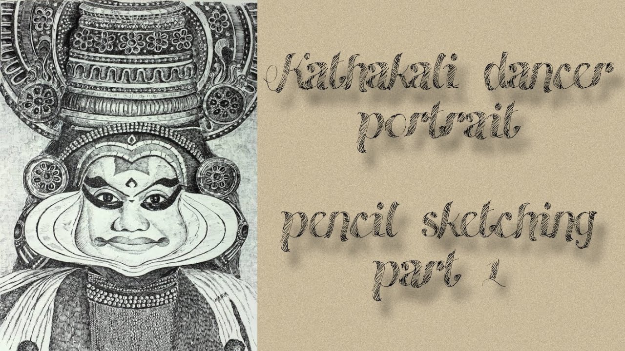 How to draw Kathakali dancer part 1 #tutorial #kathakali #drawing #art ...