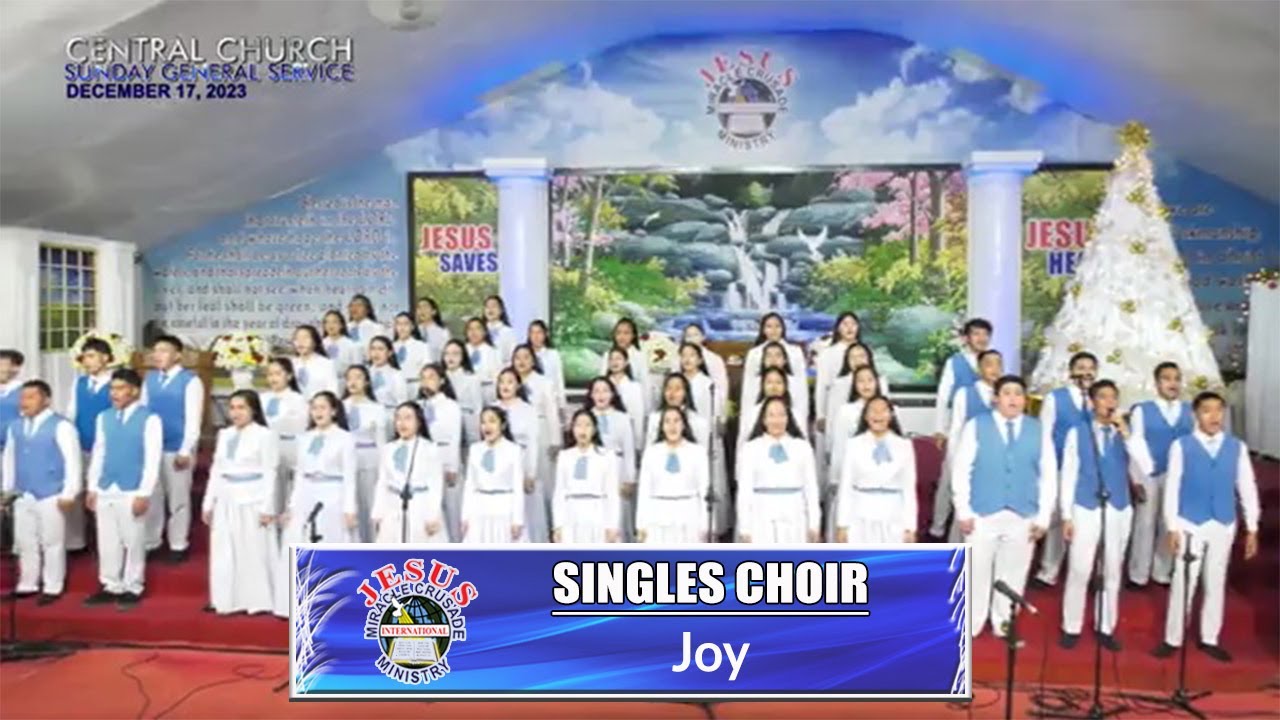 JMCIM | Joy | Singles Choir | December 17, 2023 Chords - Chordify