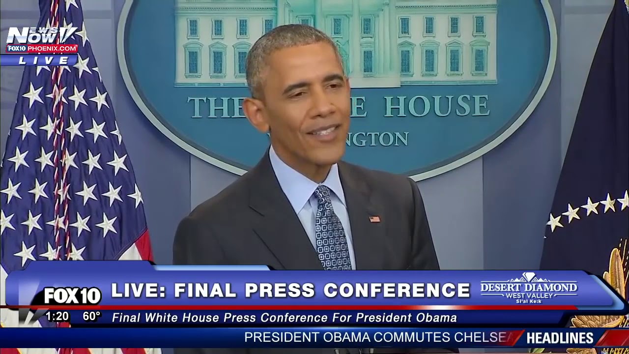 WOW Reporter Asks Obama a PERSONAL Question to Wrap Up FINAL Press ...