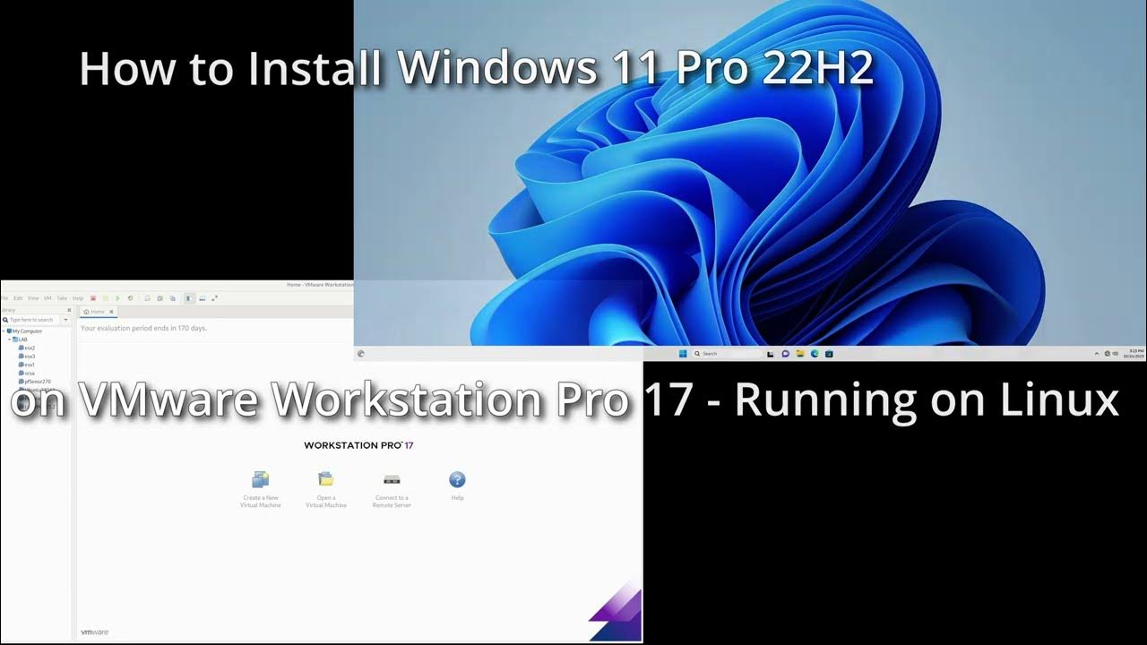 How to Install Windows 11 Pro 22H2 on VMware Workstation Pro 17 on ...