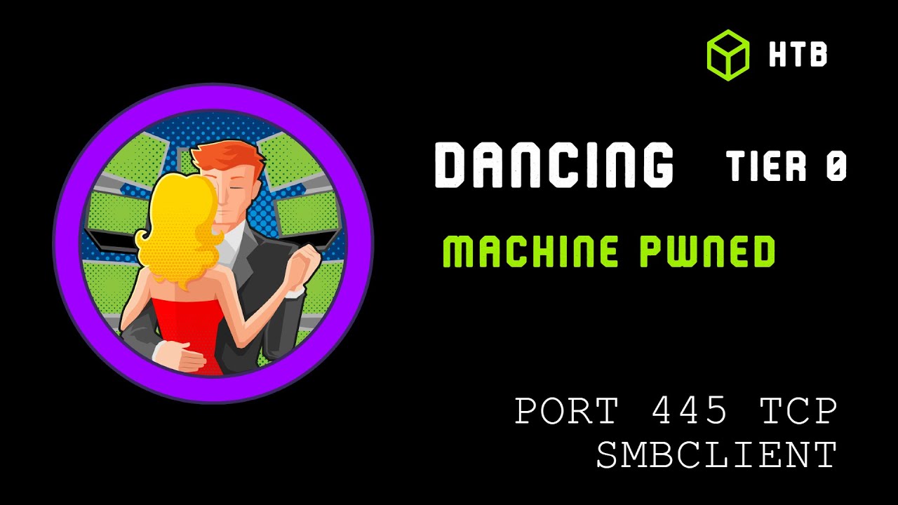 Dancing - Hack The Box Walkthrough & Machine solved - Starting Point - Tutorial - Tier 0 - YouTube
