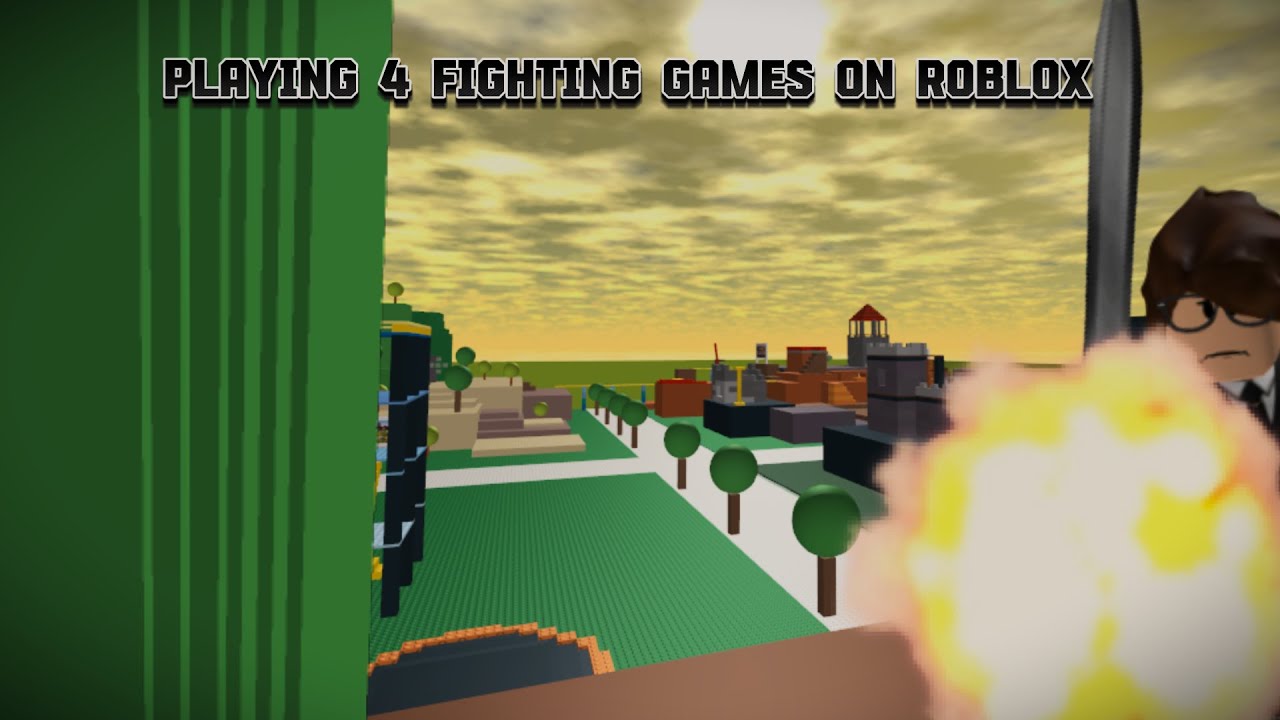 Playing Roblox 4 old Fighting games - YouTube