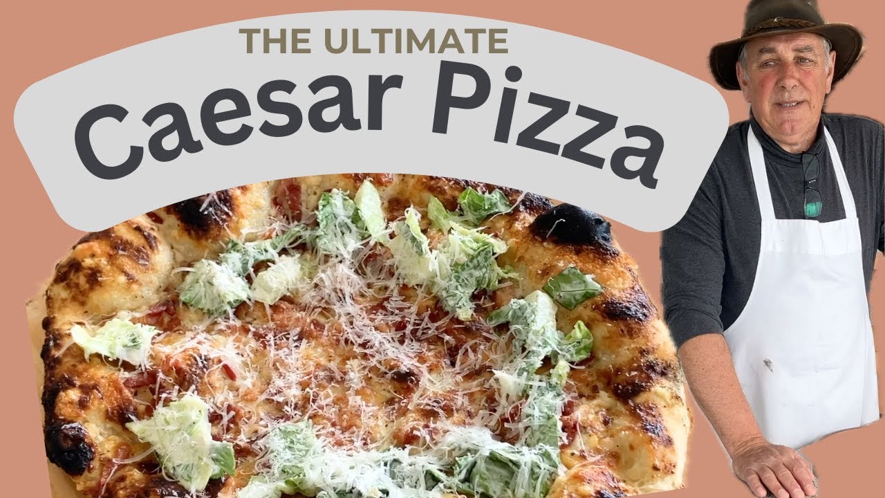 Ultimate Caesar Pizza ** The best pizza yet** (Recipe in Description ...