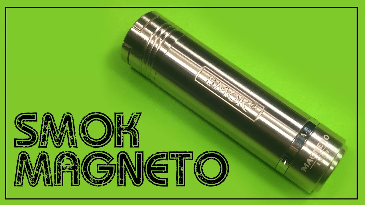 Smok magneto mechanical mod review - YouTube