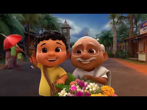 Create an approximately 85 second, 8 scene, child safe 3D animated short titled conceptually “ஒரு சி