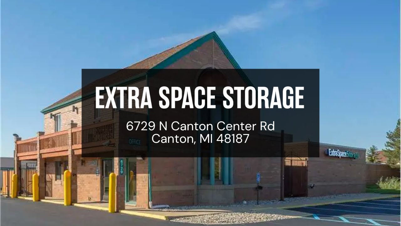 Storage Units in Canton, MI on N Canton Center Rd | Extra Space Storage ...