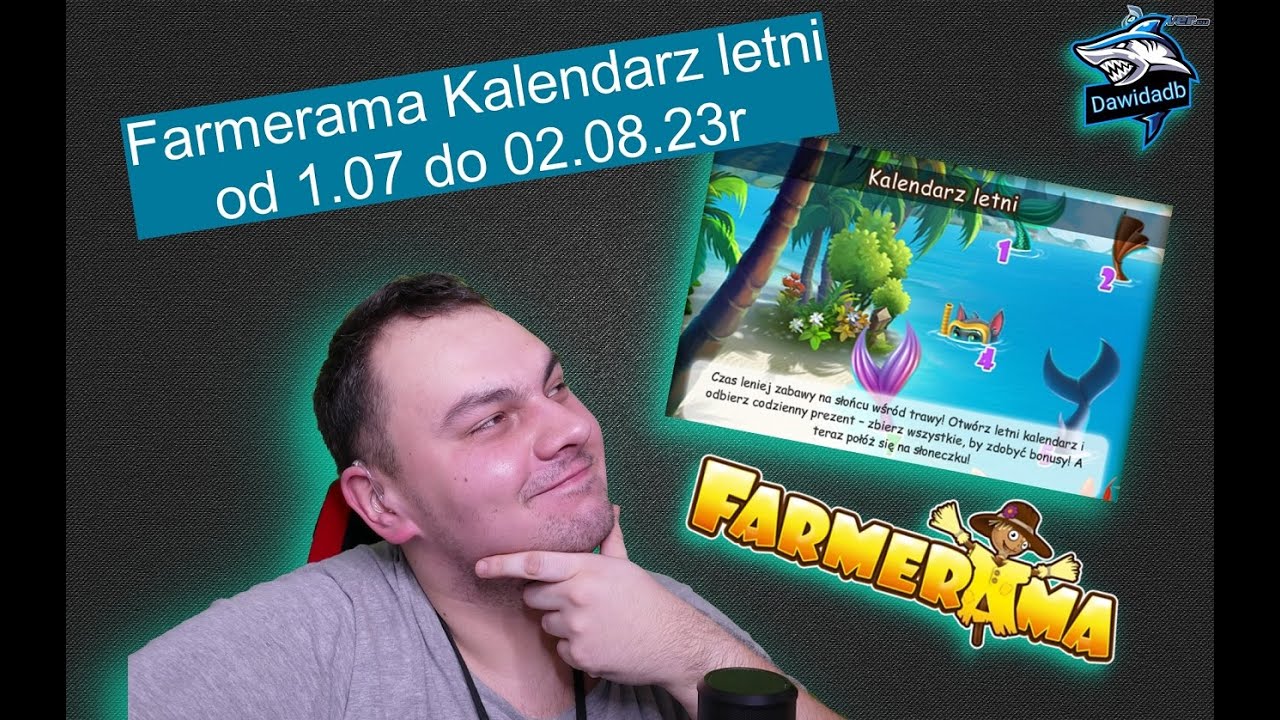 Farmerama Kalendarz letni od 1.07 do 02.08.23r - YouTube