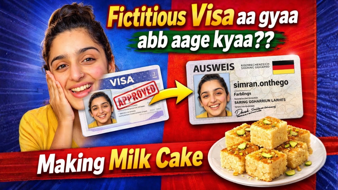 Fictitious Visa aa gyaa 😍 abb aage kyaa?? | Ausweis Process + Making ...
