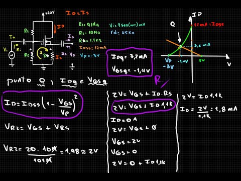 Análisis Mosfet-Decremental en DC-Punto de Operación Q-Ejercicio-Parte ...
