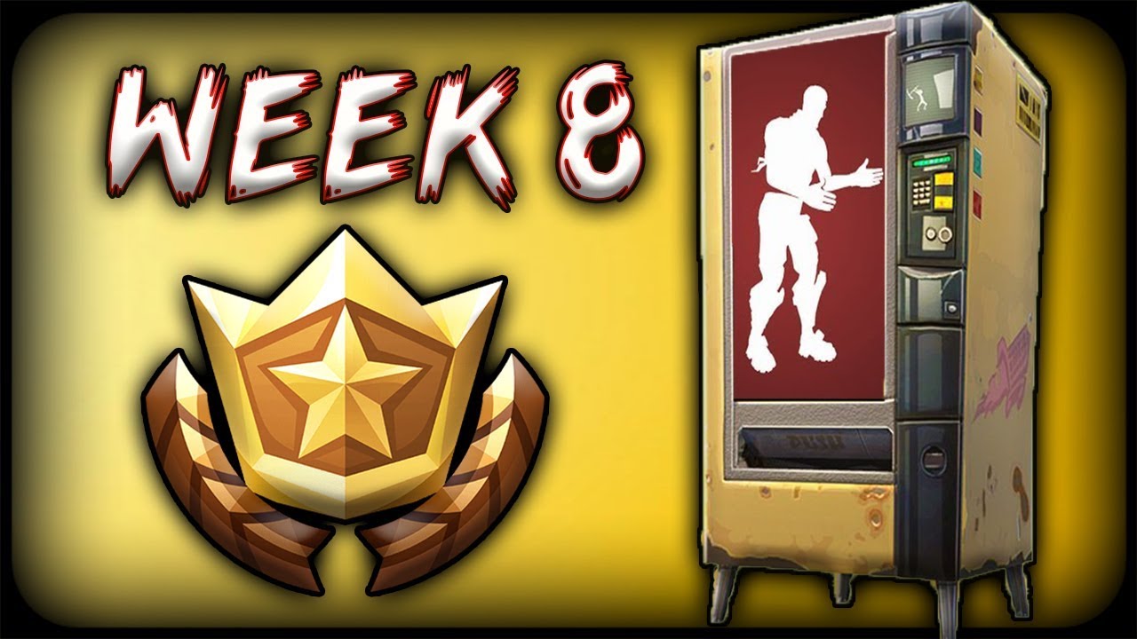 Fortnite Week 8 Challenges Guide And Locations - YouTube