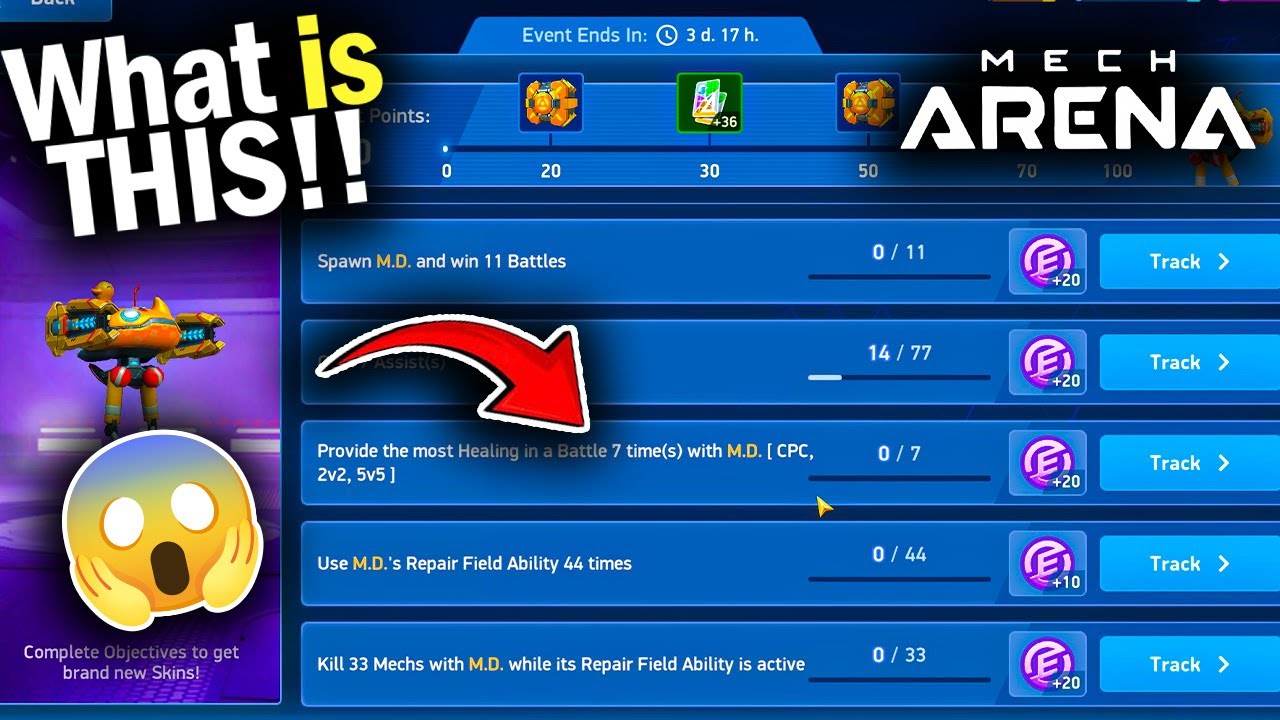 🎯 Mech Arena’s MD Event is INSANE! These Tasks Are Just Weird! || Mech ...