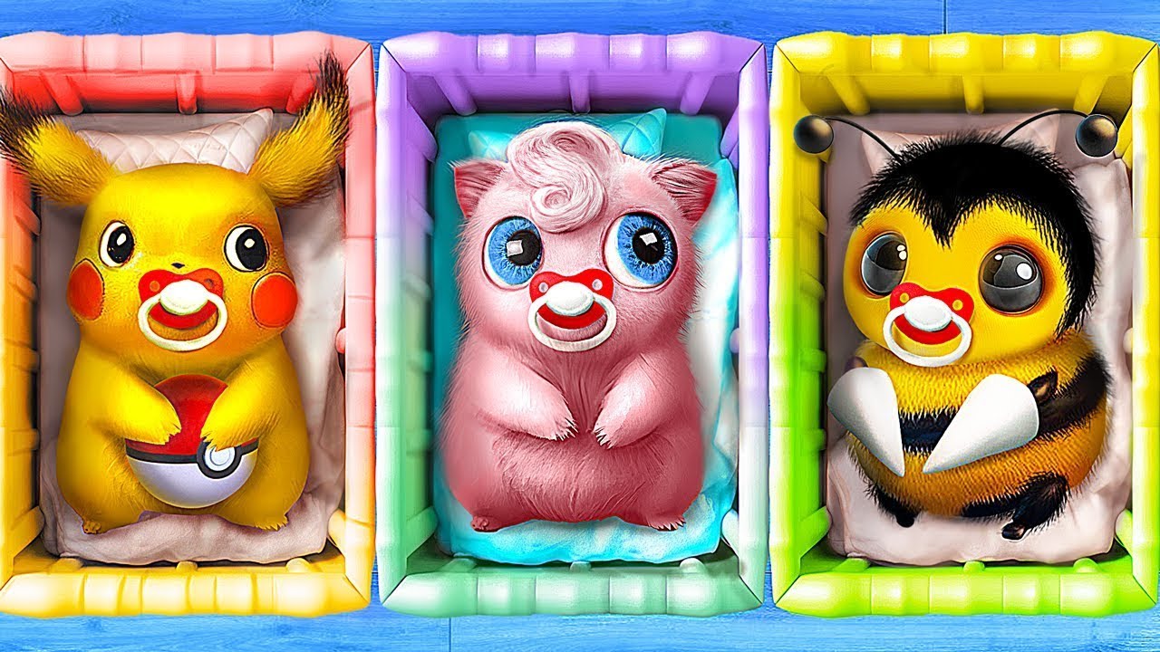 Pokémon na Vida Real! Minha Babá é o Pikachu! - YouTube