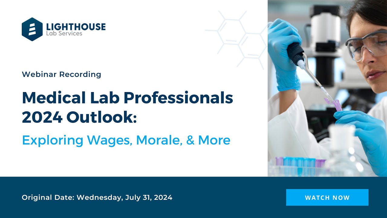 Medical Lab Professionals 2024 Job Outlook: Exploring Shifts in Wages ...