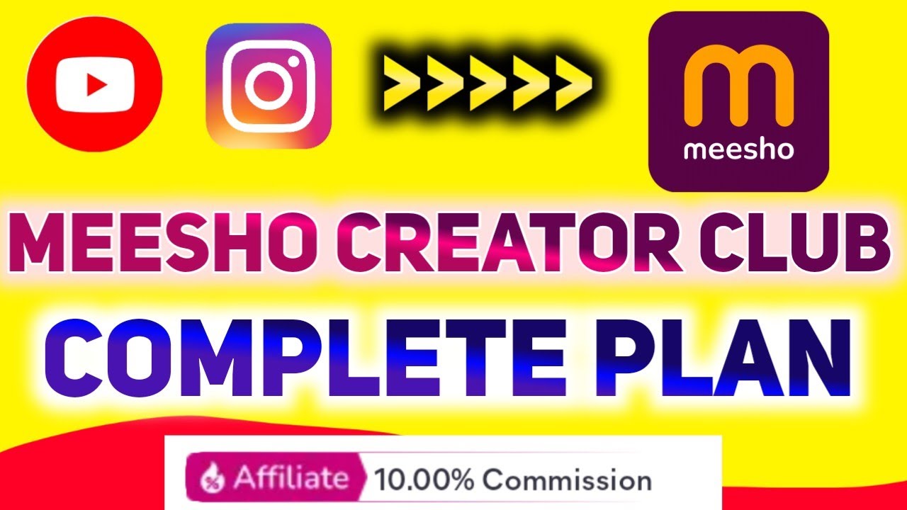 How to get your first Affiliate order in meesho Creator club | your ...