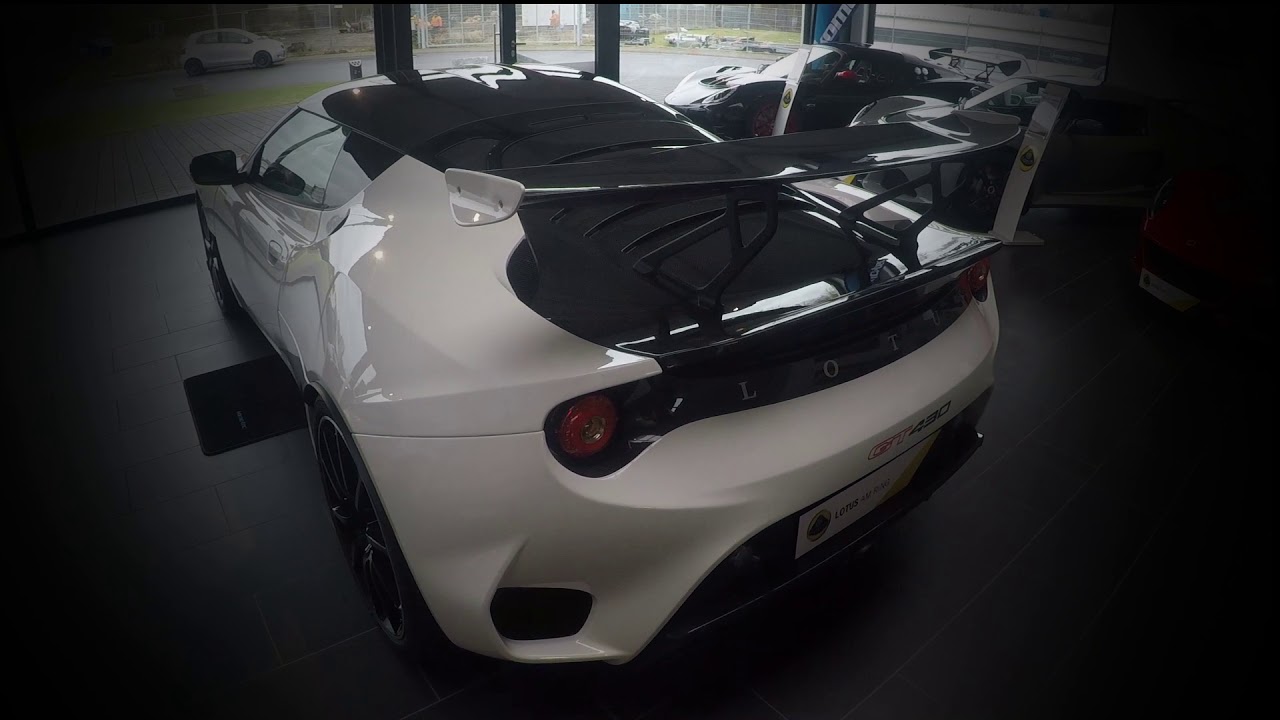 Lotus Evora GT430 in Store at Lotus am Ring - YouTube