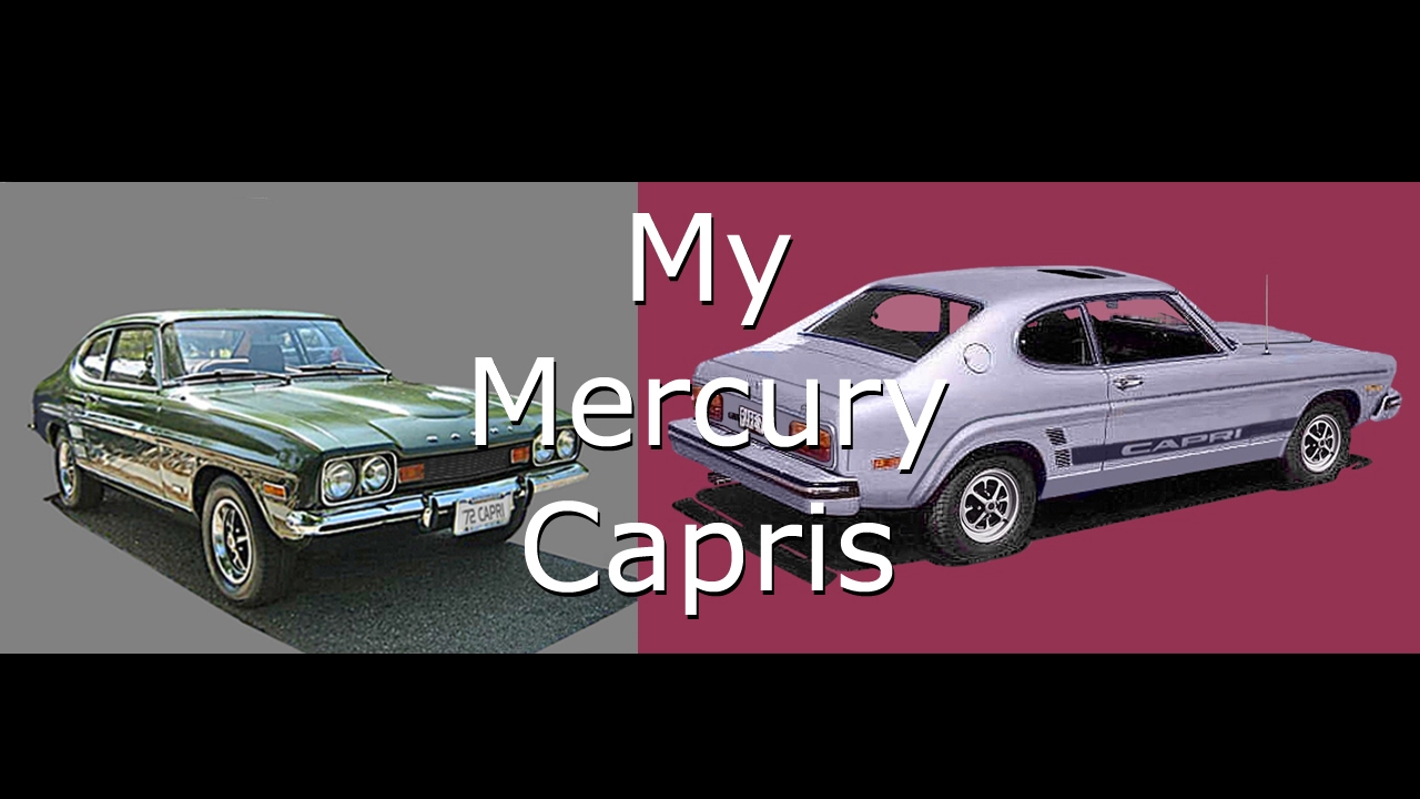 My Mercury Capris - YouTube
