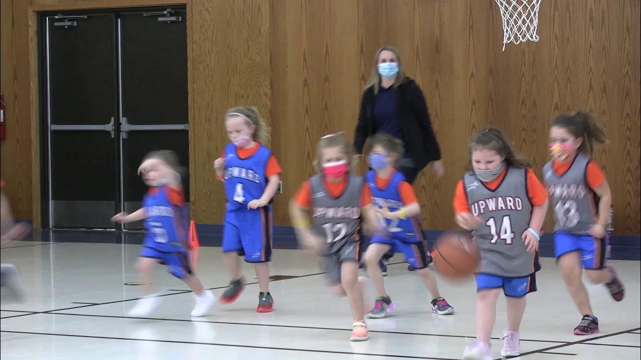 Upward Basketball - Kindergarten game (Week 4) - YouTube