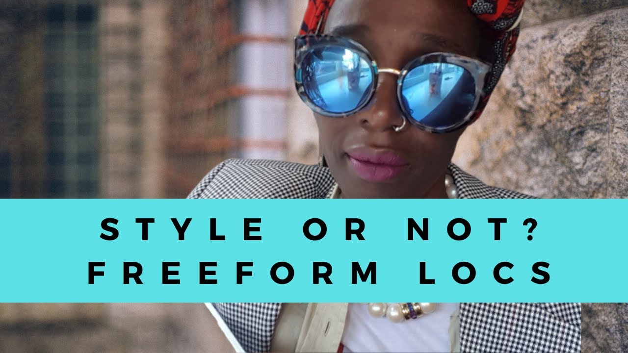 Style and Freeform Locs | Freeform Locs | 3c/4a Fine Hair - YouTube