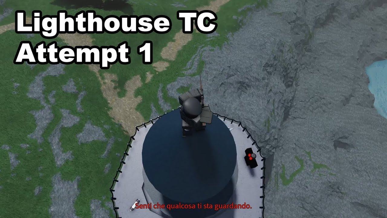 Roblox Isle | TC at Lighthouse : attempt 1 - YouTube