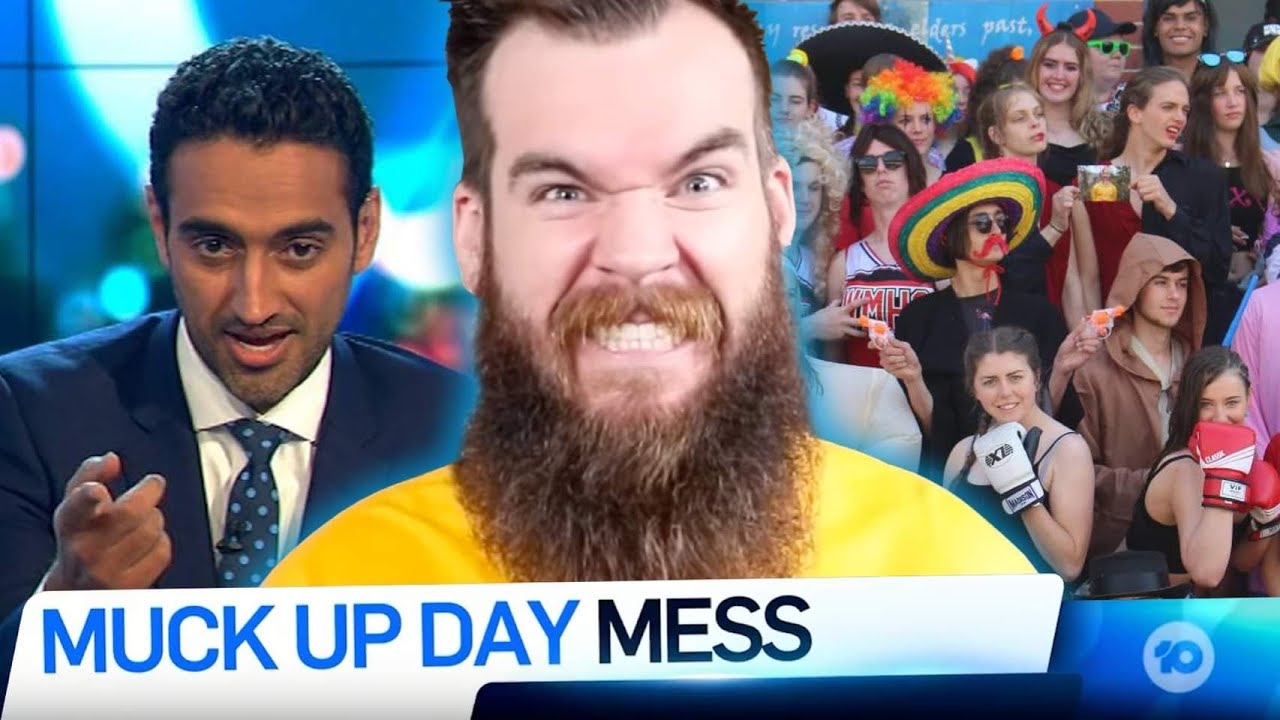 The Project V’s Muck Up Day - YouTube