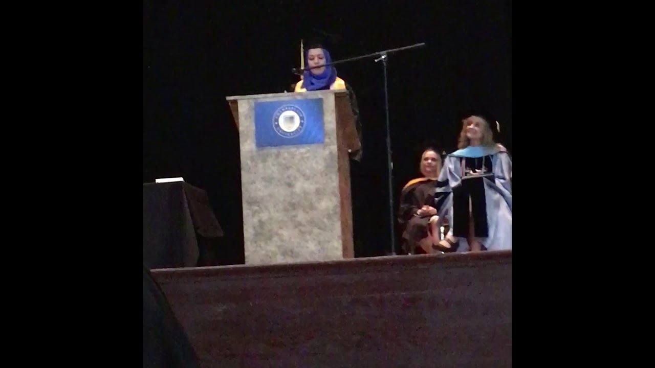 Salwa Haj-Ibrahim’s Valedictorian Speech for Nursing School Graduation ...