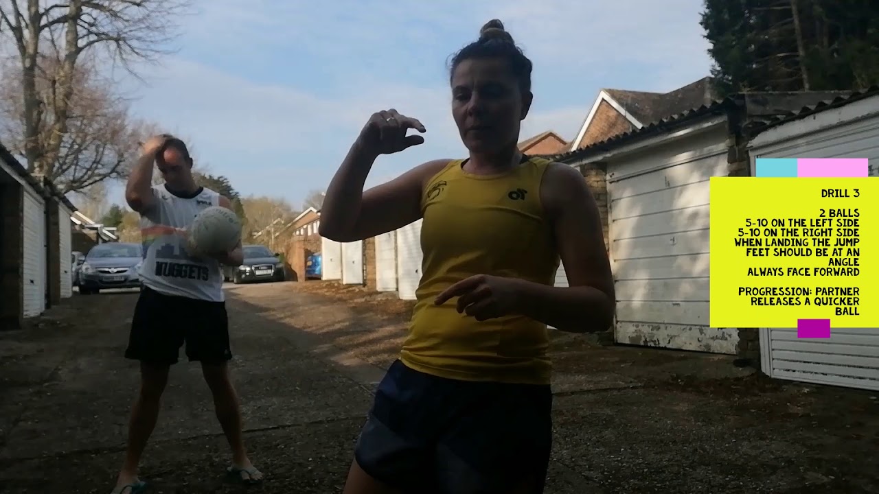 Falcons Netball Club's Skills Session 3 - YouTube