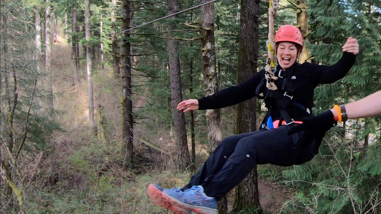 Zip Line Nightmare! - YouTube