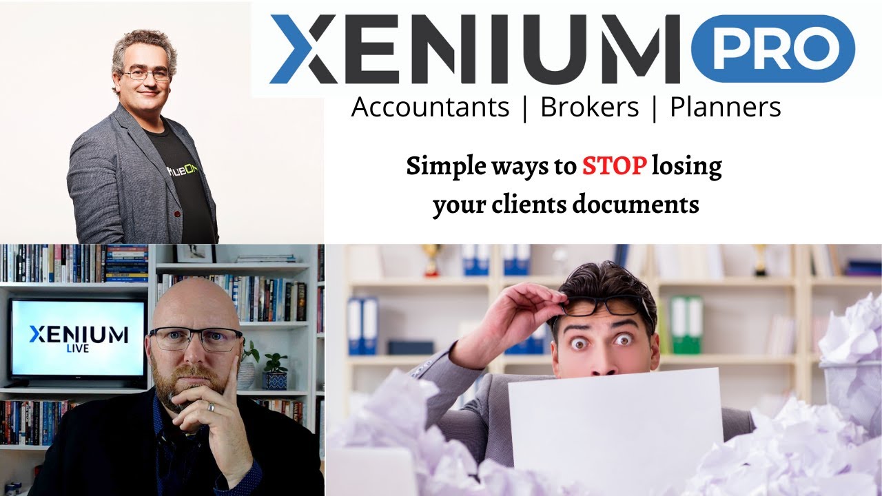 Simple ways to STOP losing your clients documents! - Xenium PRO - YouTube