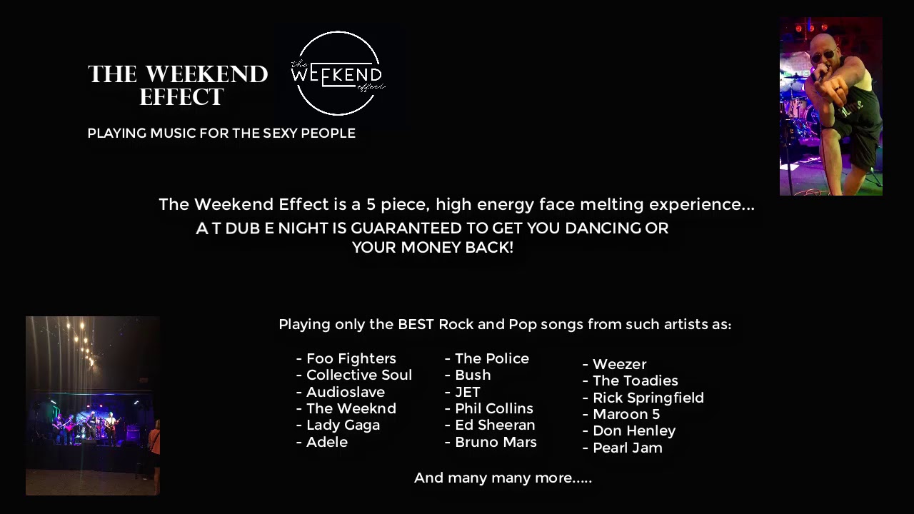 The Weekend Effect Promo Video - YouTube