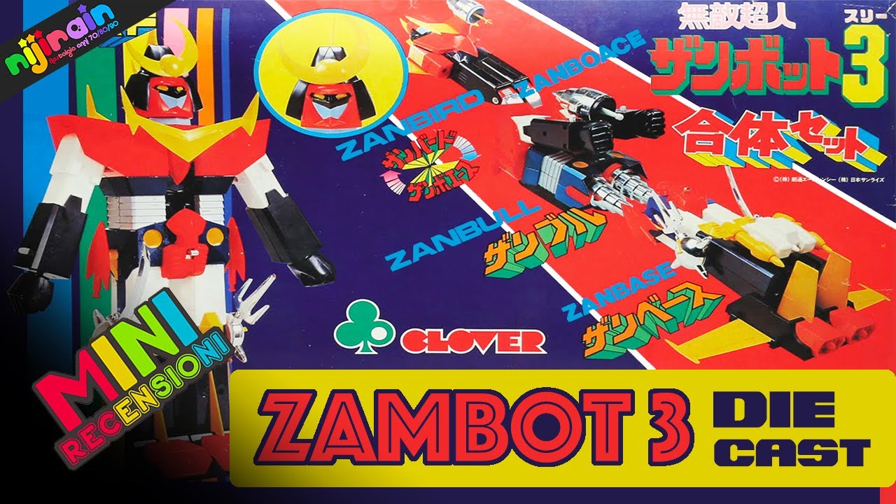 ZAMBOT 3 die-cast - Minirecensioni Giocattoli anni 70/80/90 by Nijirain ...
