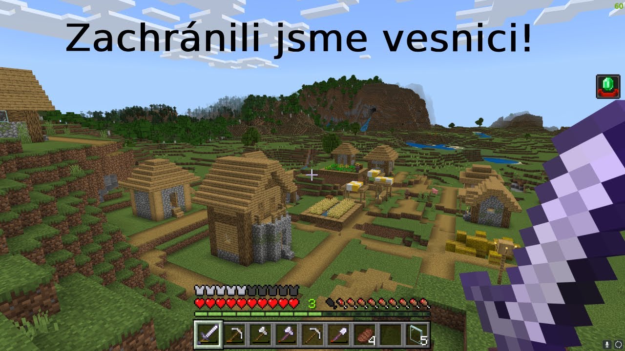 Minecraft: Cesta do endu ! ÚTOK ! part 4 - YouTube