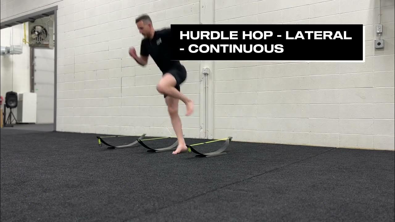 Hurdle Hop - Lateral - Continuous - YouTube