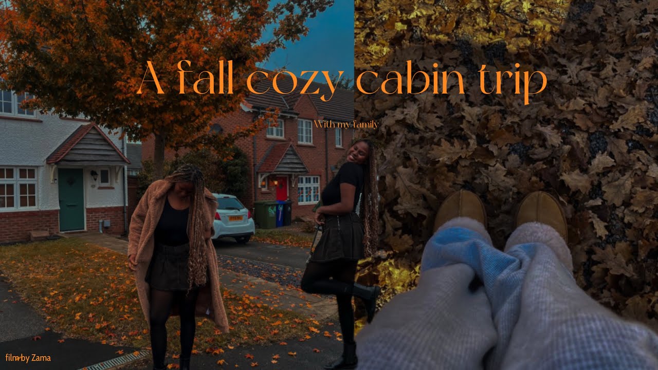 a cozy weekend cabin trip with my family & friends.🍁 - YouTube