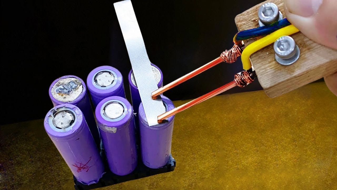 How to make a spot welder extremely easy to make! - YouTube