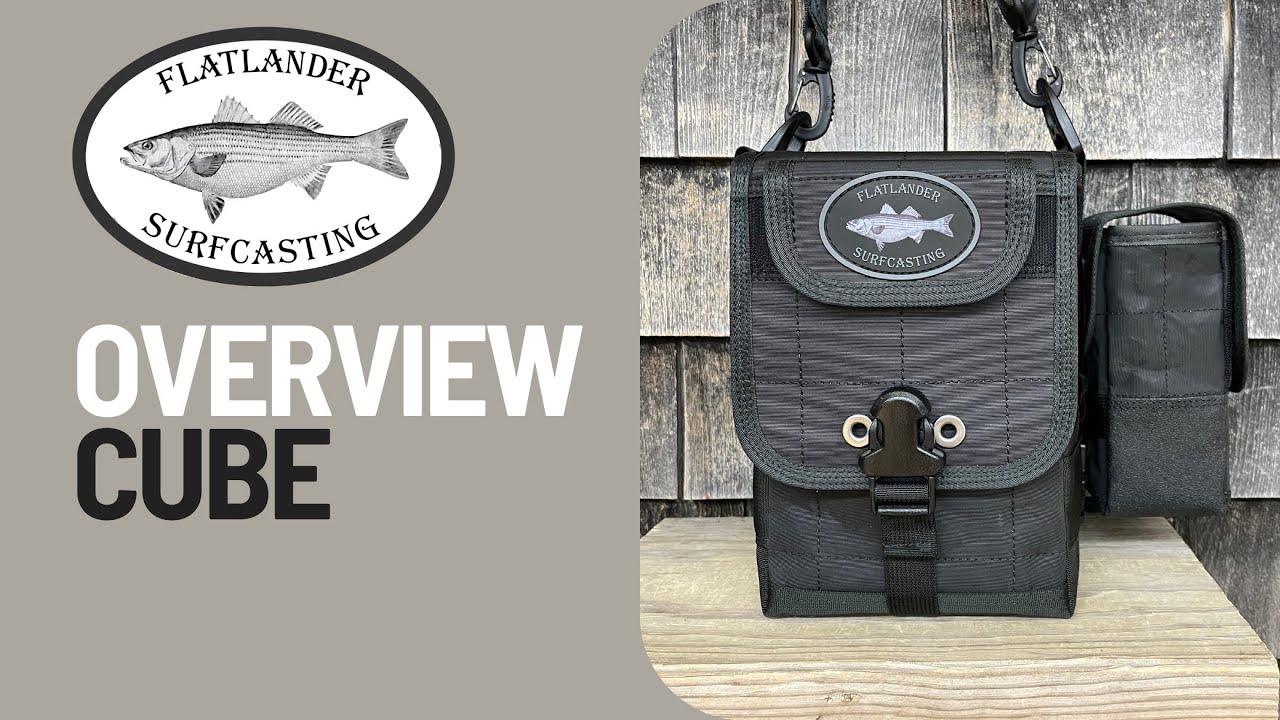 Flatlander Surfcasting Overview: Cube 4-Tube Bag - YouTube