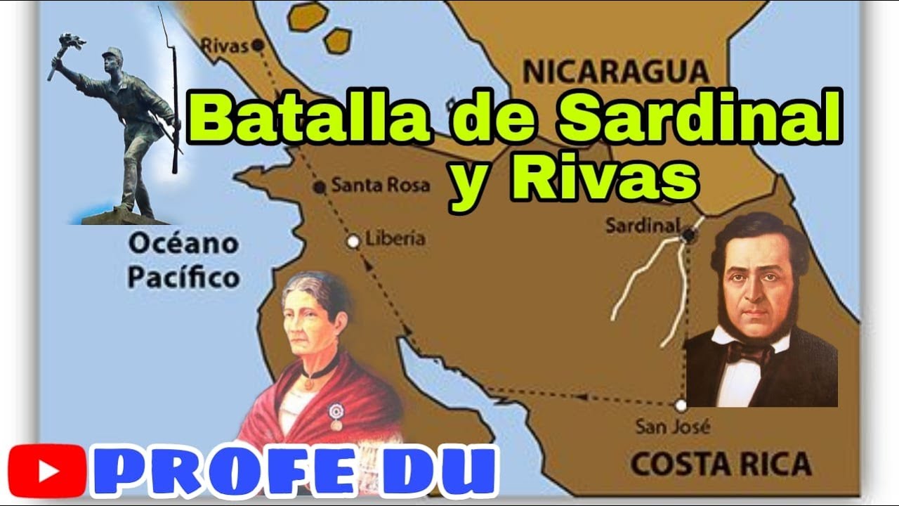 Batalla de Sardinal Batalla de Rivas Campaña Nacional del 56-57 - YouTube