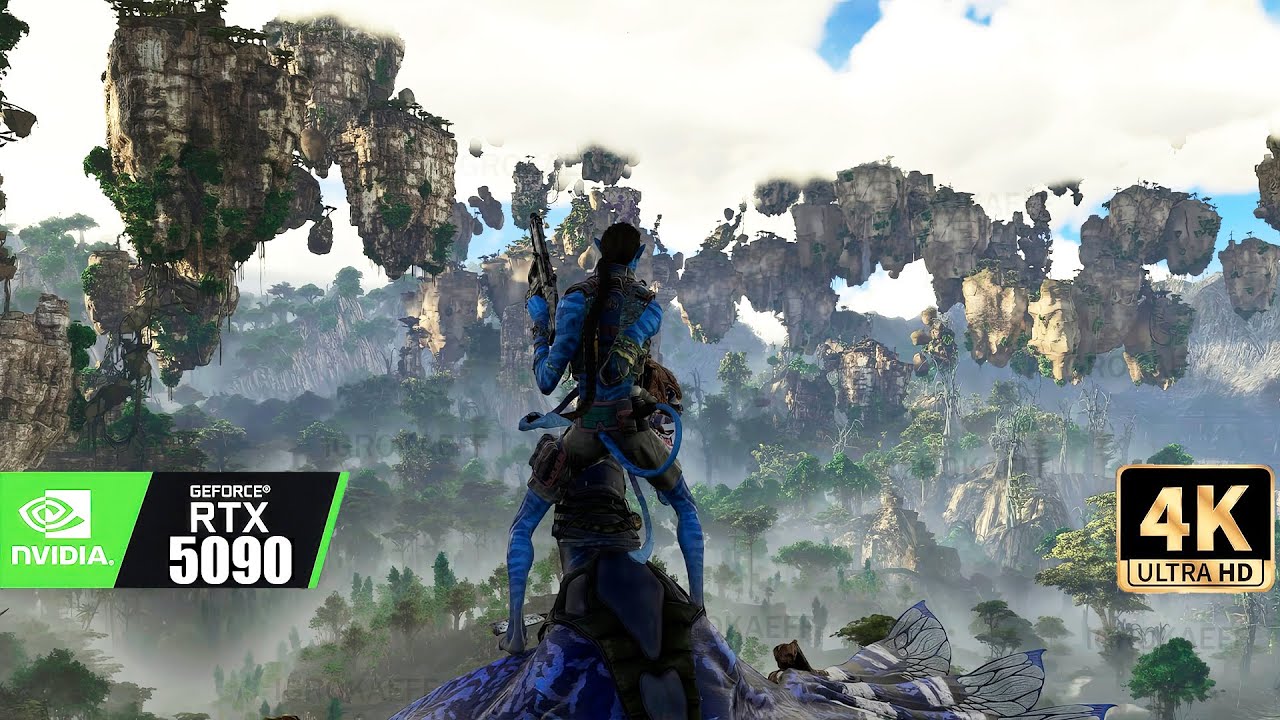 Avatar: Frontiers of Pandora on RTX 5090: LUSH Combat | 4K Max RTX ON ...