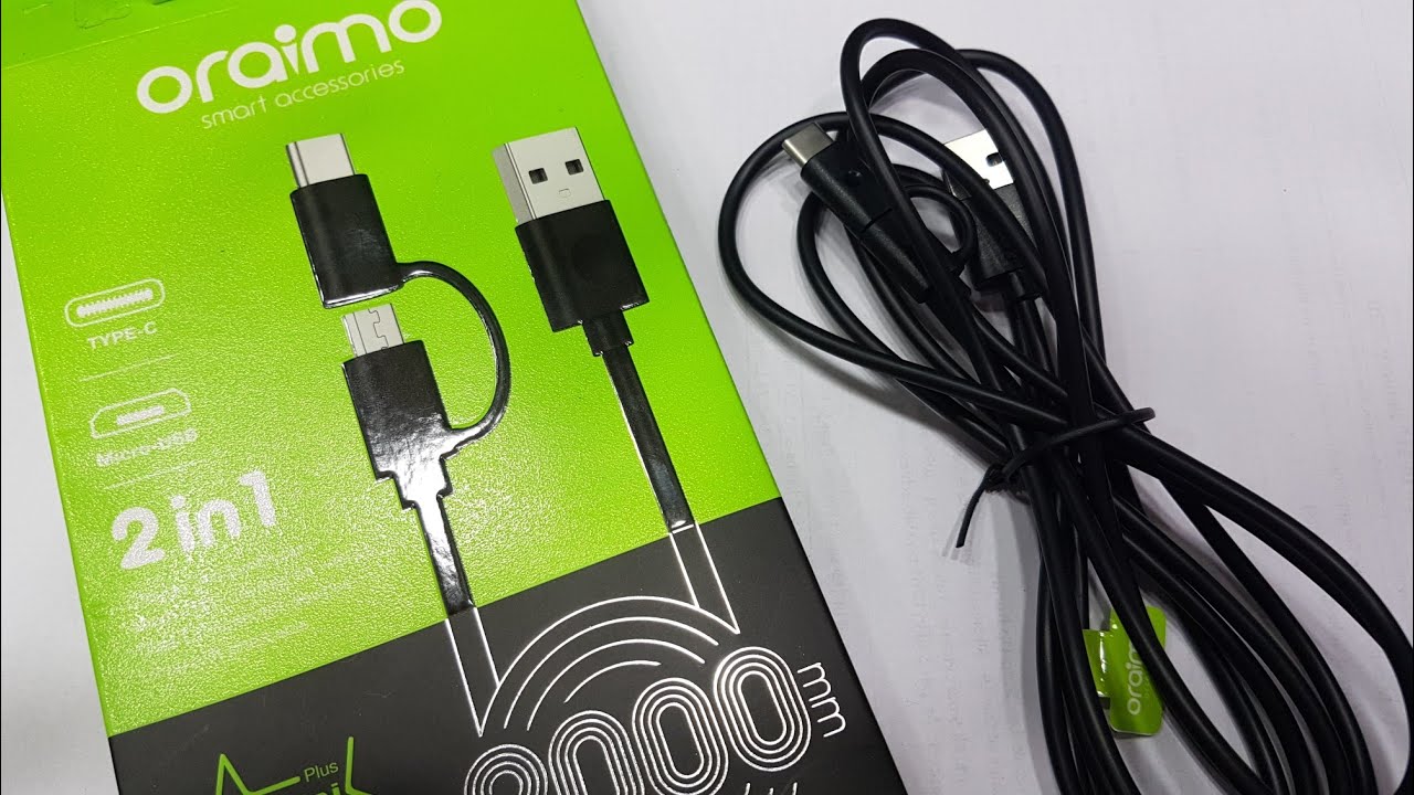 araimo ocd-d103 2in1 2000mm smart usb cable price || araimo smart plus ...